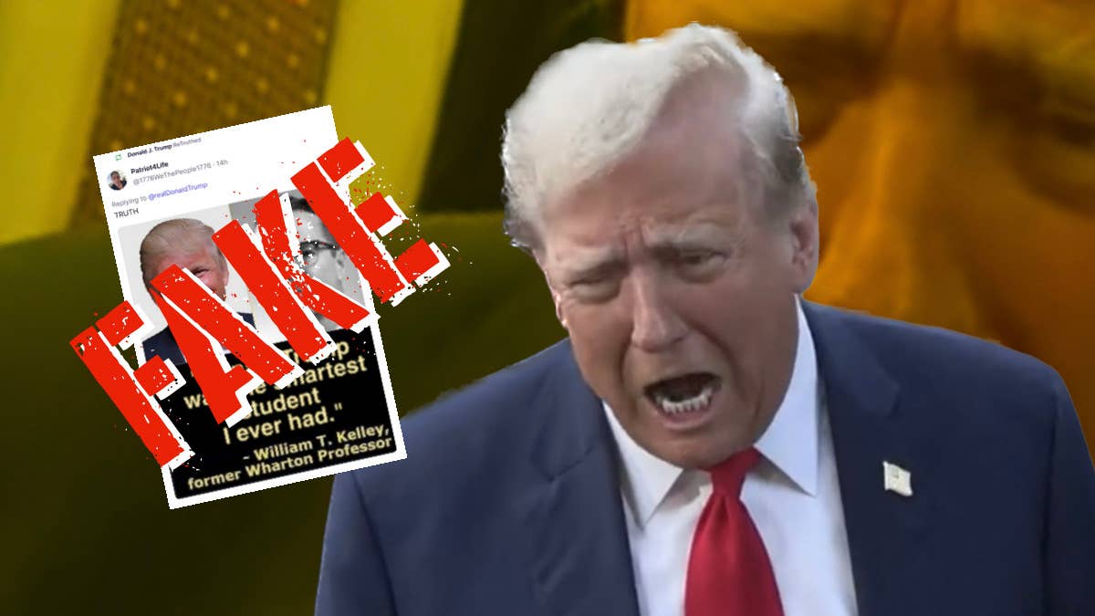Trump Shared a Fake Quote From His Professor Who Actually Thought Trump ...
