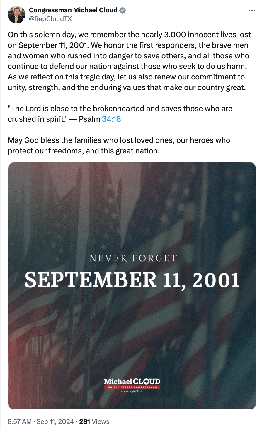 Republicans Who Voted Against 9/11 Victims' Families Are Posting ...
