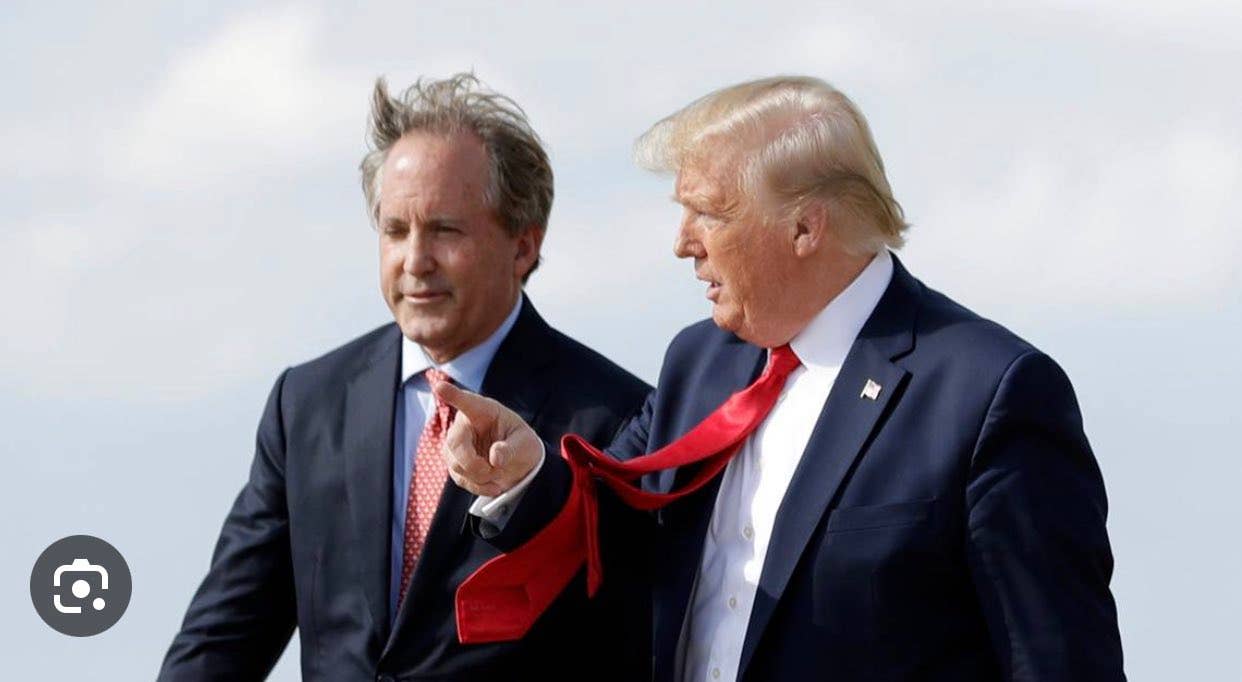 Ken Paxton Uses AI-Labeled Image to Honor Fallen Military Personnel ...