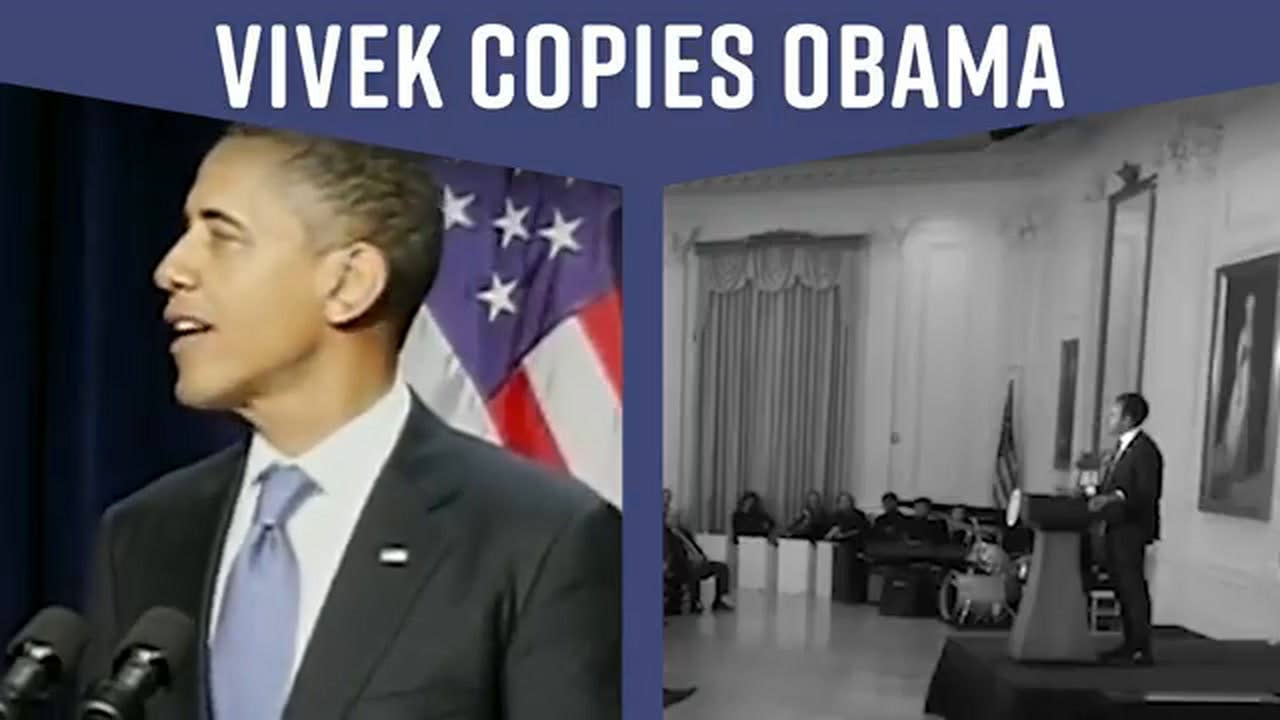 Vivek Ramaswamy Busted Plagiarizing Obama's Speeches - MeidasTouch
