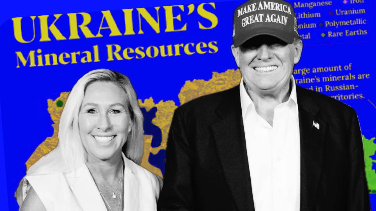 Marjorie Taylor Greene Blasts Trump’s Ukraine Mineral Deal - MeidasTouch