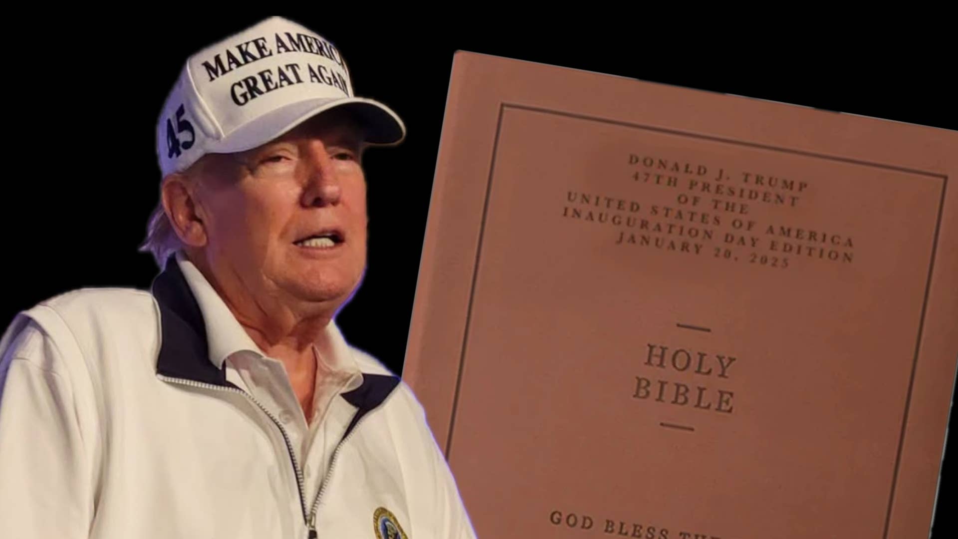 Trump Begins Selling $70 Bible Editions With His Name Engraved on the ...