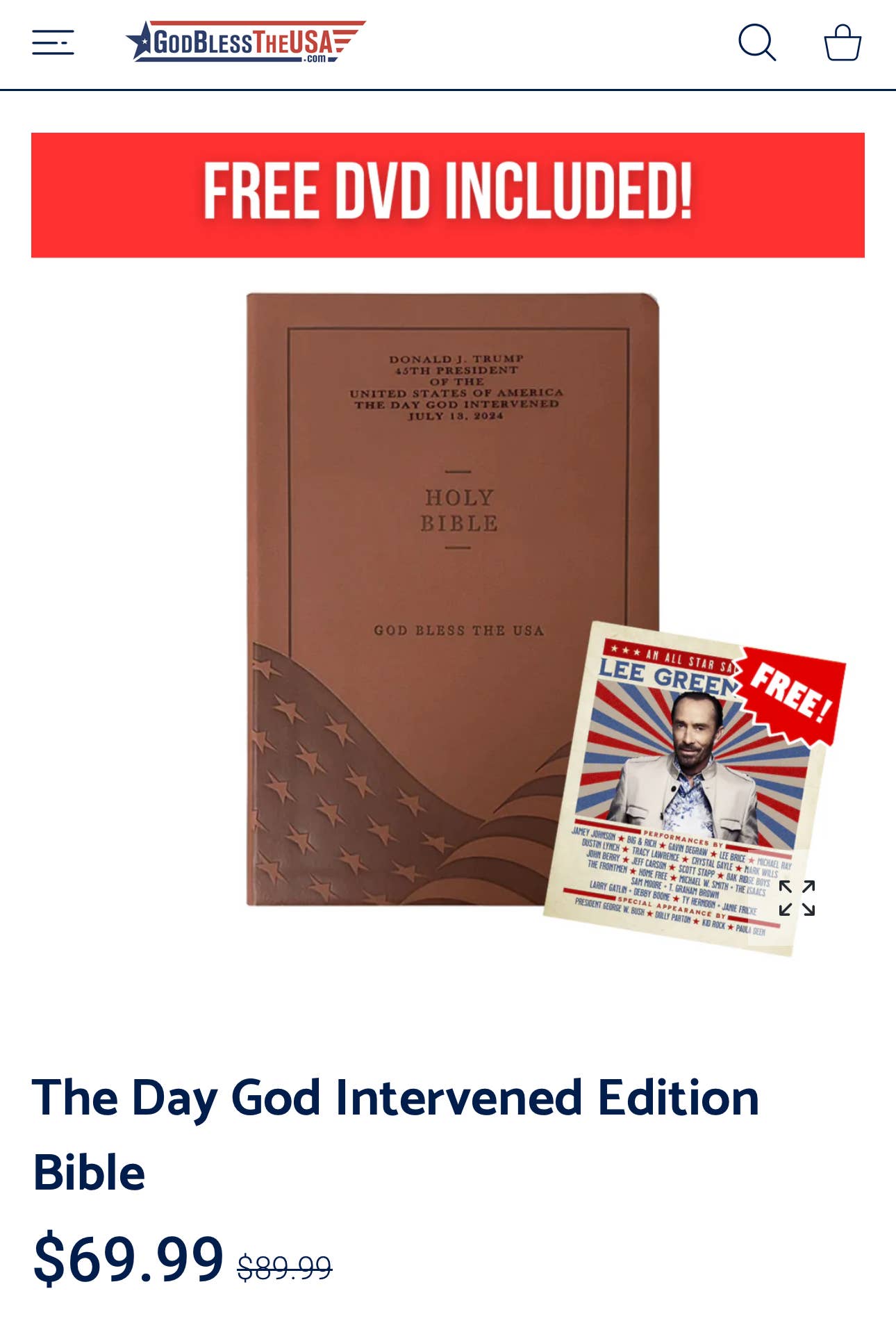 Trump Begins Selling $70 Bible Editions With His Name Engraved on the ...