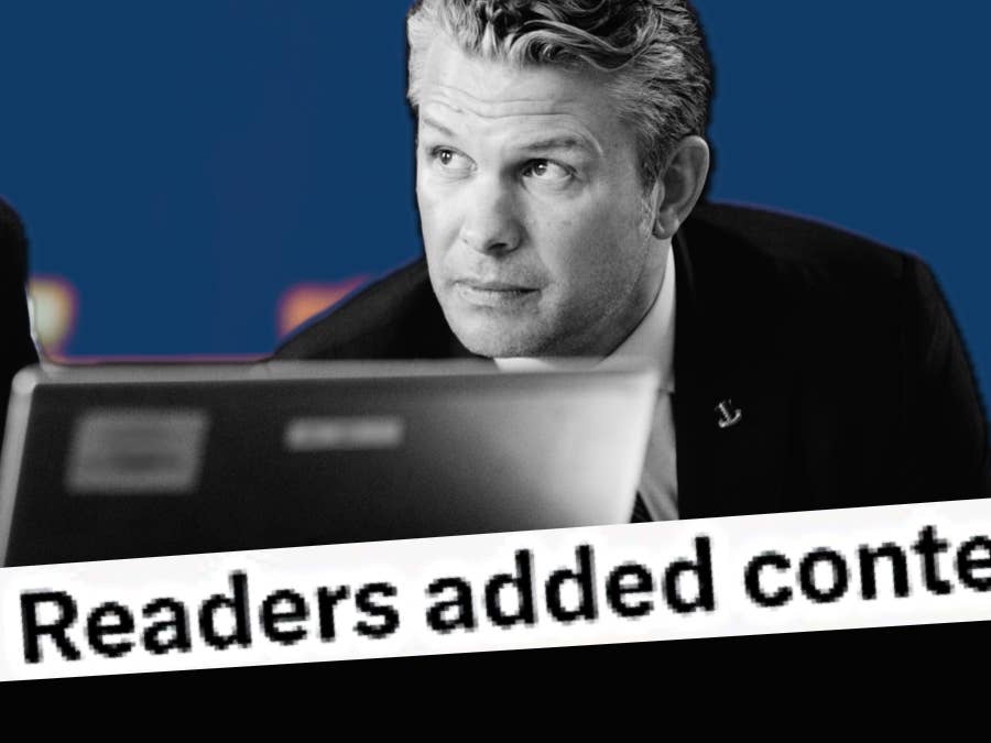 Pete Hegseth Slapped With Community Note on AI - MeidasTouch
