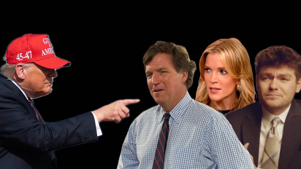Trump Attacks Iran War Critics Tucker Carlson, Megyn Kelly, Nick ...