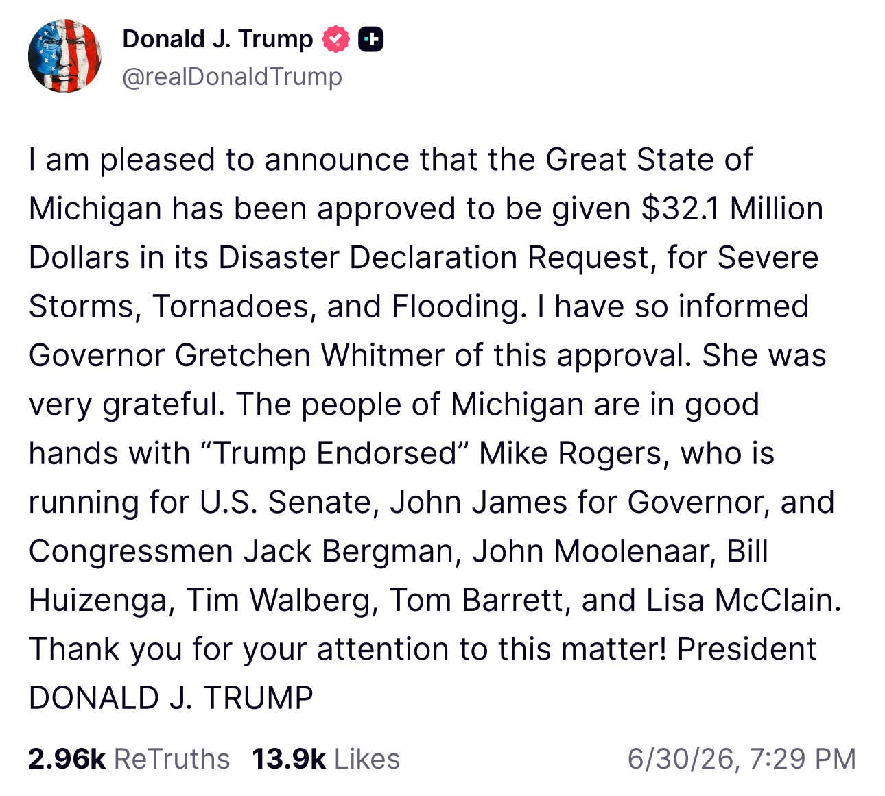 Trump Politicizes Disaster Relief Messaging - MeidasTouch