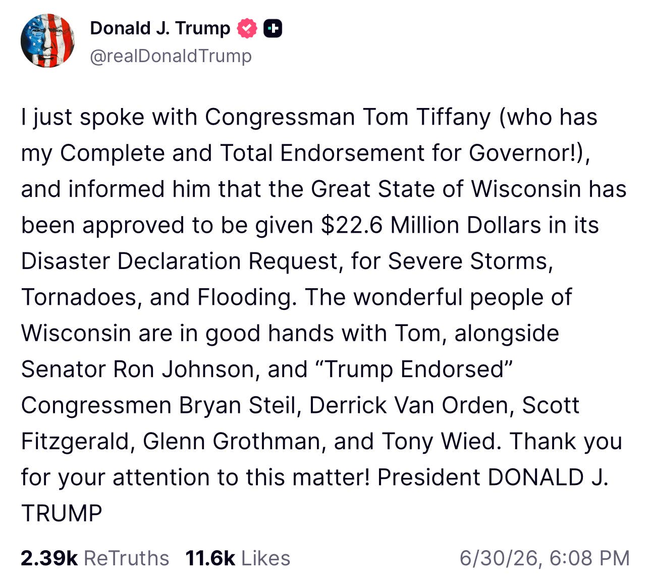 Trump Politicizes Disaster Relief Messaging - MeidasTouch