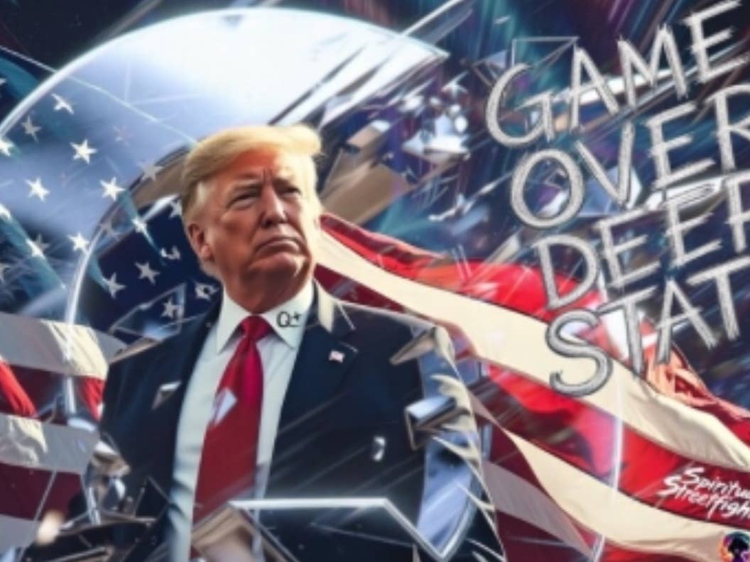 Trump Shares Another QAnon Meme - MeidasTouch