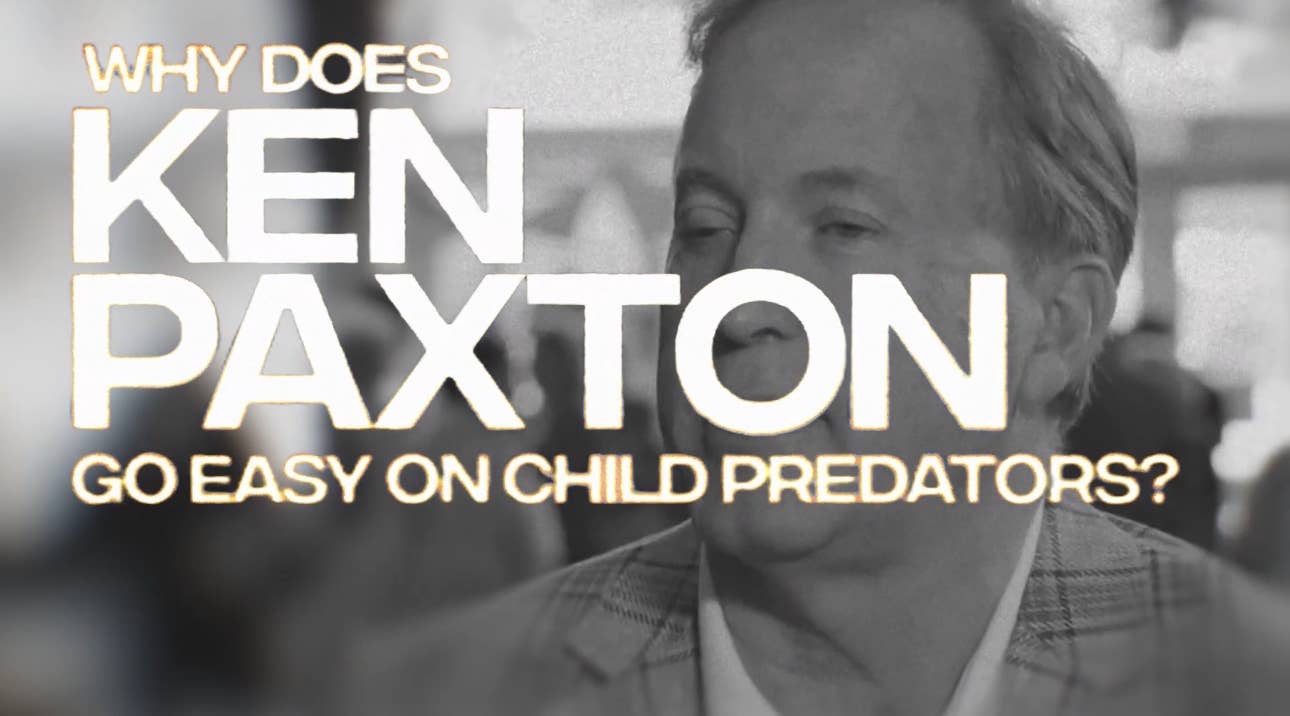 Resurfaced Republican Attack Ad Accuses Paxton of Going Easy on Child ...