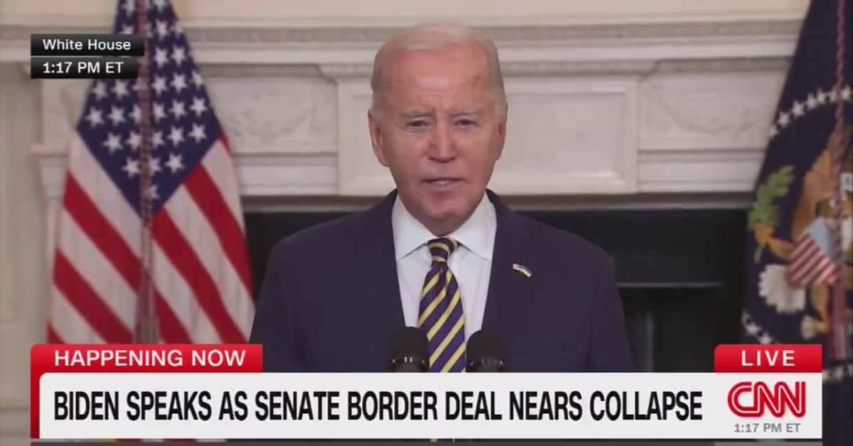 Biden Says Border Bill Won't Move Forward For One Reason: 'Donald Trump ...