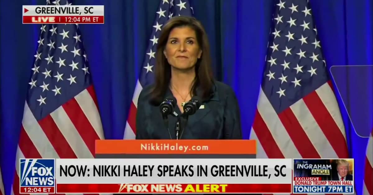 Haley Says She's In Race For Long Haul, Feels No Need to Kiss Ring of ...