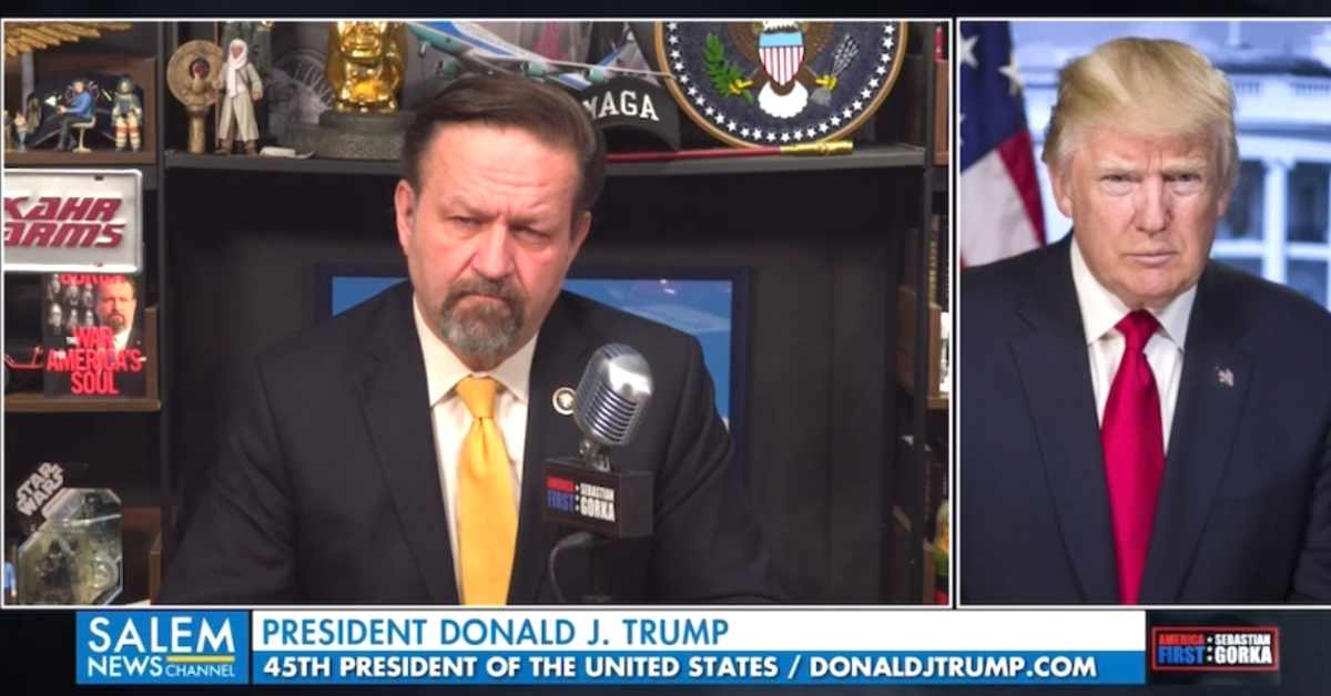 Trump's Batsh*t Crazy New Interview With Seb Gorka - MeidasTouch News