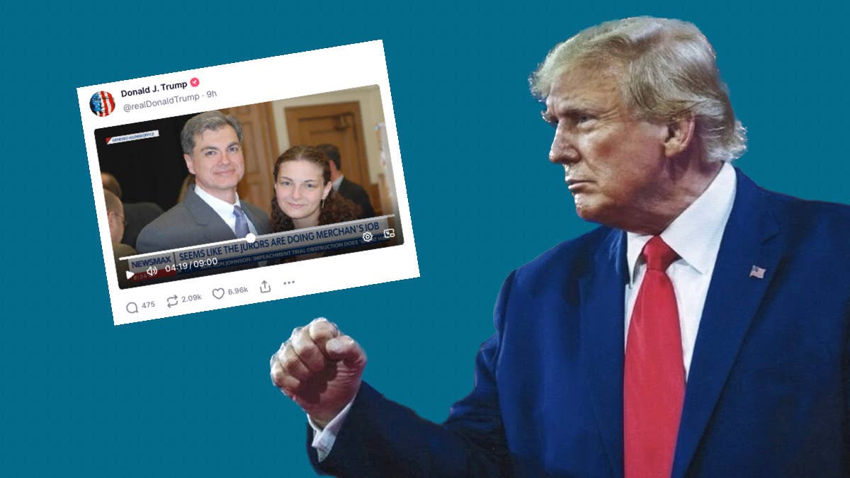 Trump Posts Newsmax Clip Attacking Judge’s Daughter - MeidasTouch News