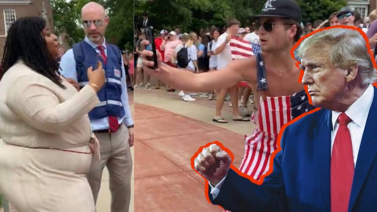 Trump's Latest Ad Features the Frat Group Who Made Monkey Gestures and ...