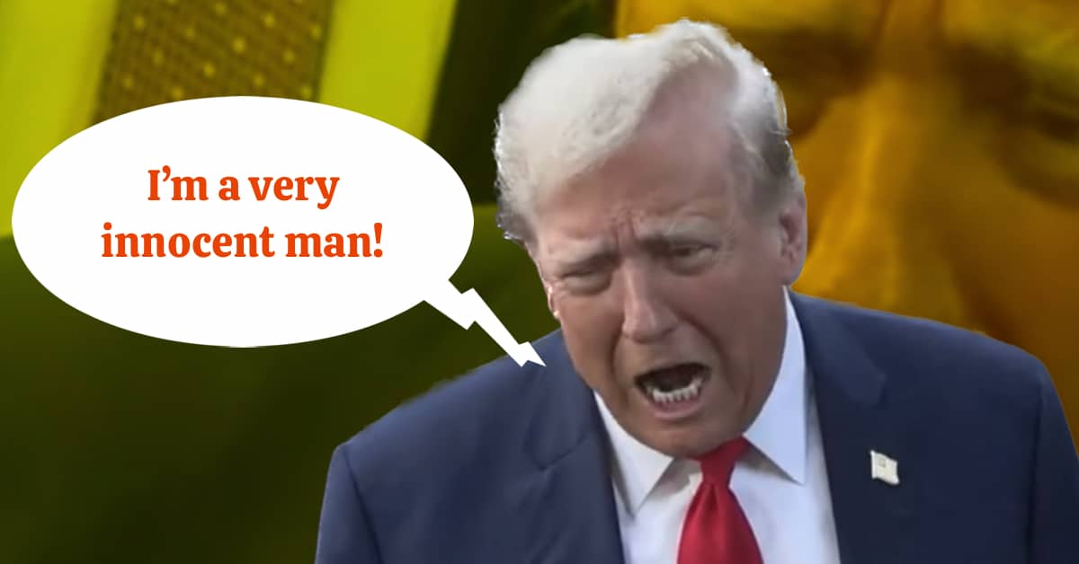 Convicted Felon Trump Calls Himself “A Very Innocent Man” - MeidasTouch ...