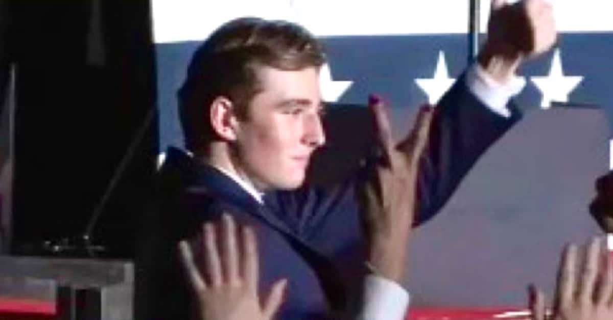 Bizarre MAGA Reaction to Barron Trump Rally Appearance - MeidasTouch News