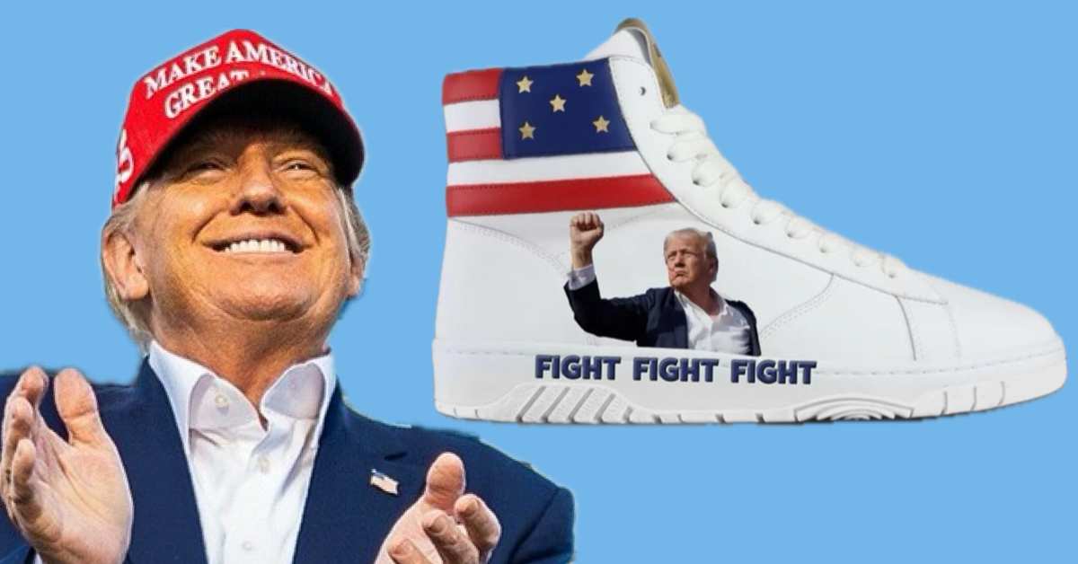Trump is Now Selling $299 Assassination Attempt Edition Sneakers ...