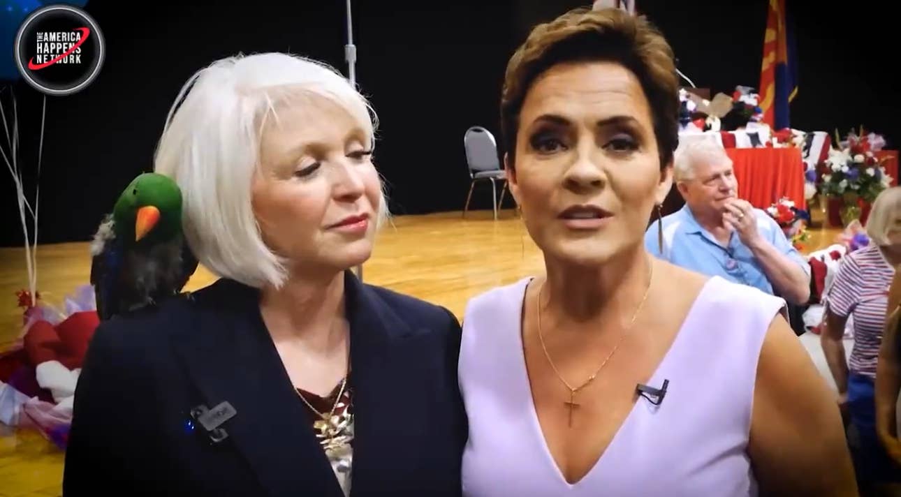 Unearthed Video of Kari Lake, Tina Peters, and a Parrot Goes Viral ...