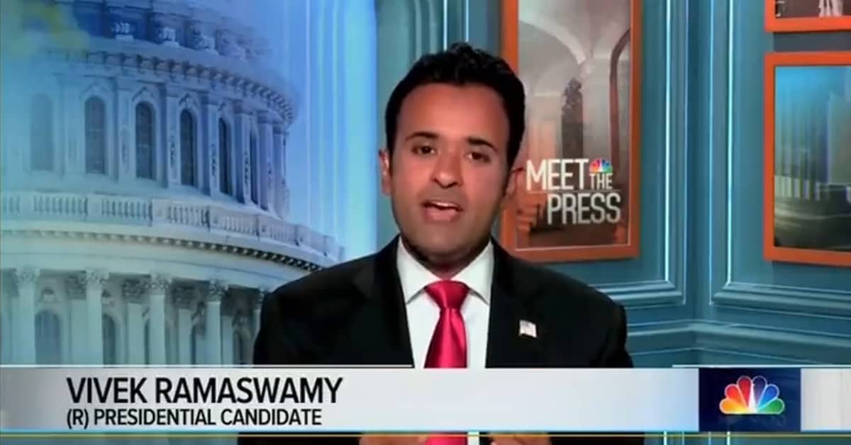 Vivek Gives Insane Answer on What Pence Should've Done on J6 ...