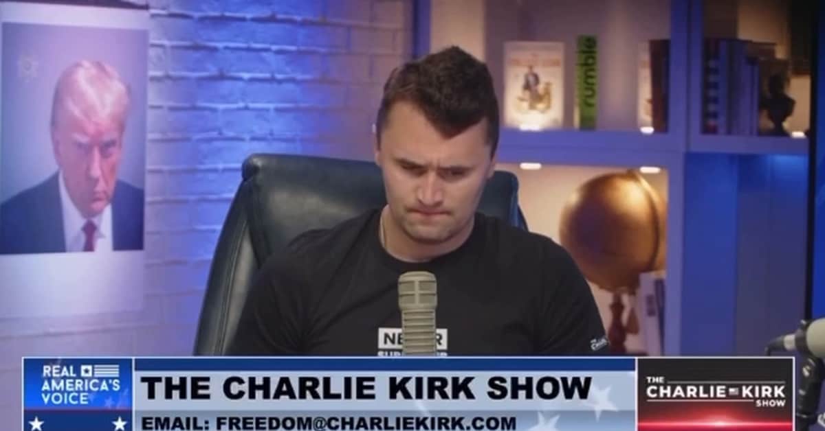 Charlie Kirk: "Trump's Mugshot" Like "Rage Against the Machine" Album ...