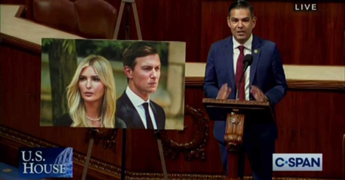 Rep. Garcia: Why Did Saudi Government Give Kushner $2 Billion ...