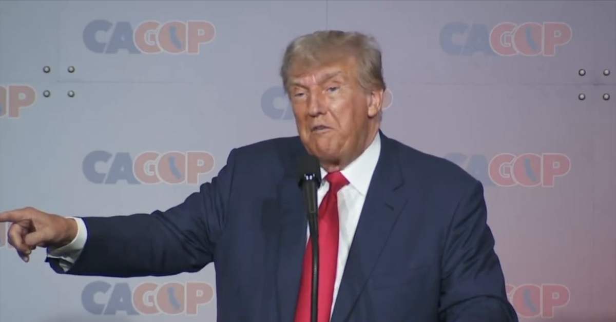 Trump Makes Profanity-Laced Threat Against Biden in California ...