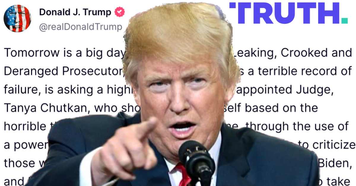 “Political Hacks and Thugs”— Trump Attacks Despite Judge Chutkan’s ...