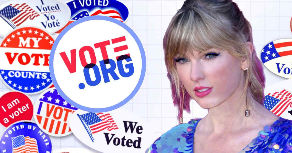 “It’s Time to Use Your Voice”— Taylor Swift Encourages Voters to Vote ...
