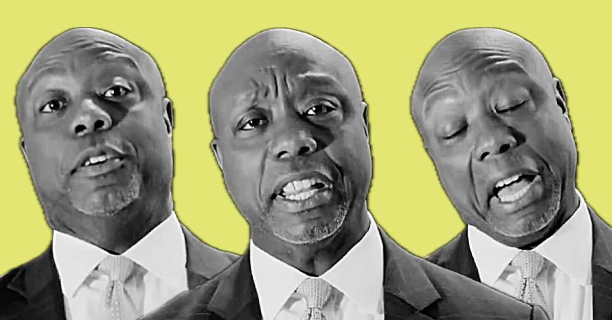 Tim Scott Slammed with Community Note After False Claim About CBO ...