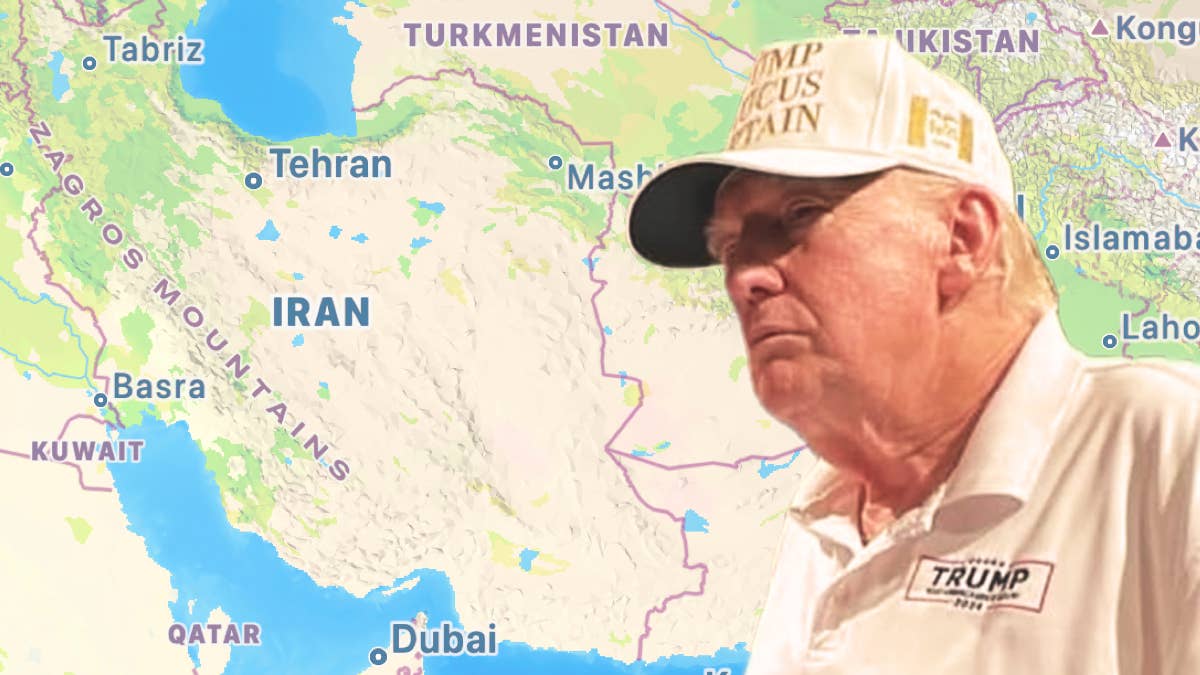 Trump Threatens Iran Invasion In Post, Says Armada Is On Its Way ...
