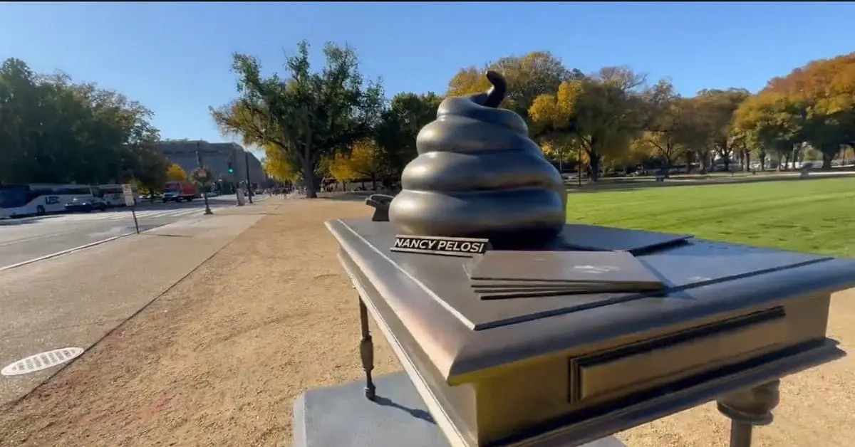 Poop Monument 'Honors' January 6 Insurrectionists on National Mall ...
