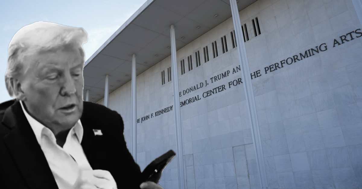 Trump Shared Clip Calling to Remove Kennedy Name From Kennedy Center ...