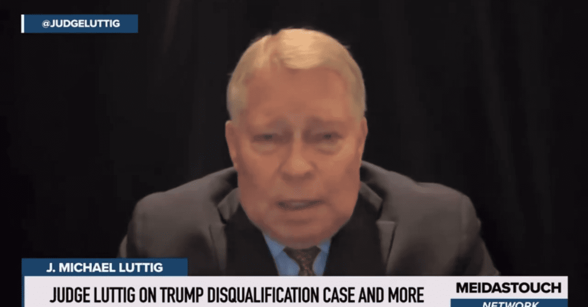 Judge Luttig: Special Counsel Hur's Biden Comments are 'Unseemly' and ...