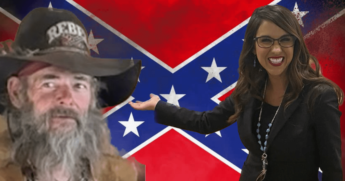 Lauren Boebert Posted a Confederate Flag Image to Her Twitter Account ...
