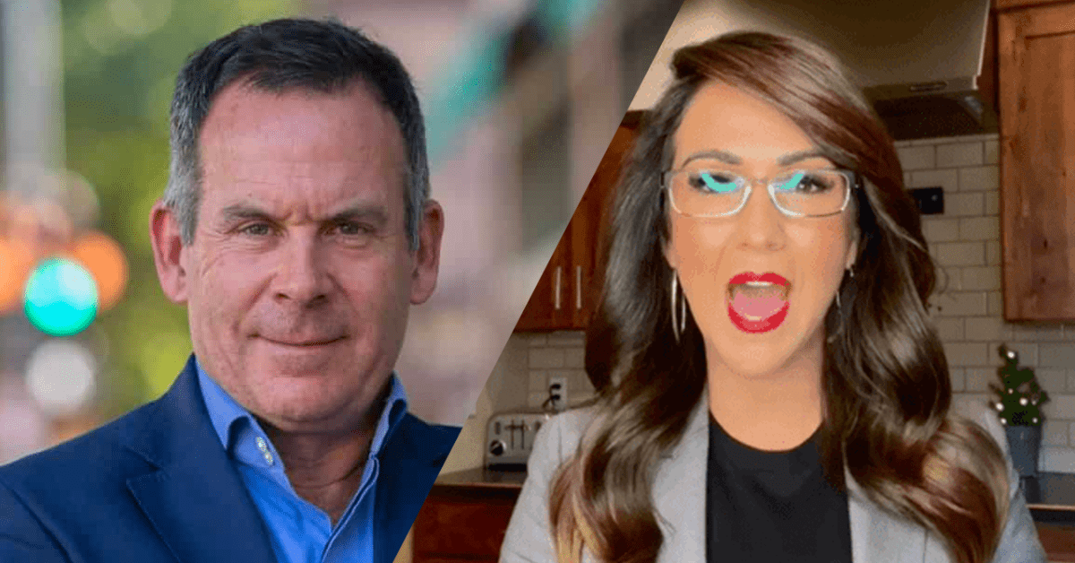 ‘Running Scared’: Dem Candidate Adam Frisch Torches Lauren Boebert for Abandoning Her District ...