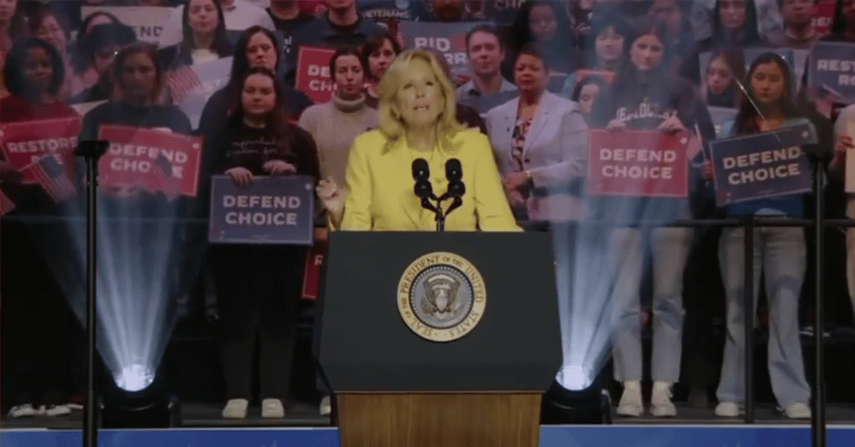First Lady Dr. Jill Biden Fires Up Virginia Crowd To Fight For ...