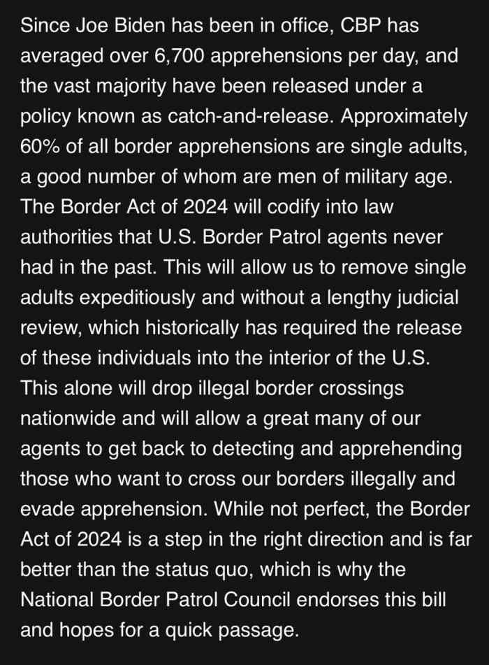 Border Patrol Union Endorses Bipartisan Border Bill - MeidasTouch News