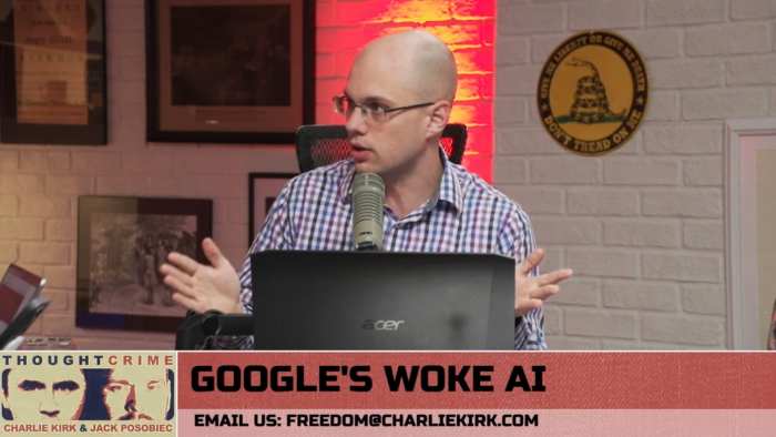 Charlie Kirk Podcast Complains Google’s AI Won’t Show Black People ...