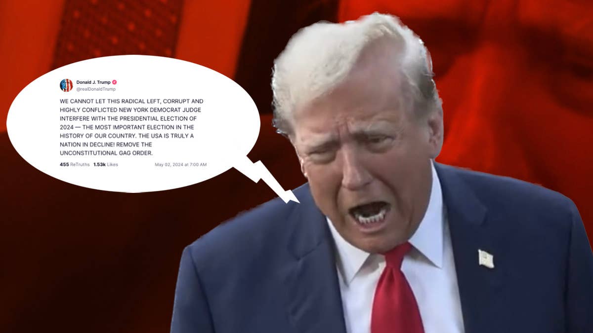 Trump Complains of Gag Order Ahead of Today’s Gag Order Hearing ...