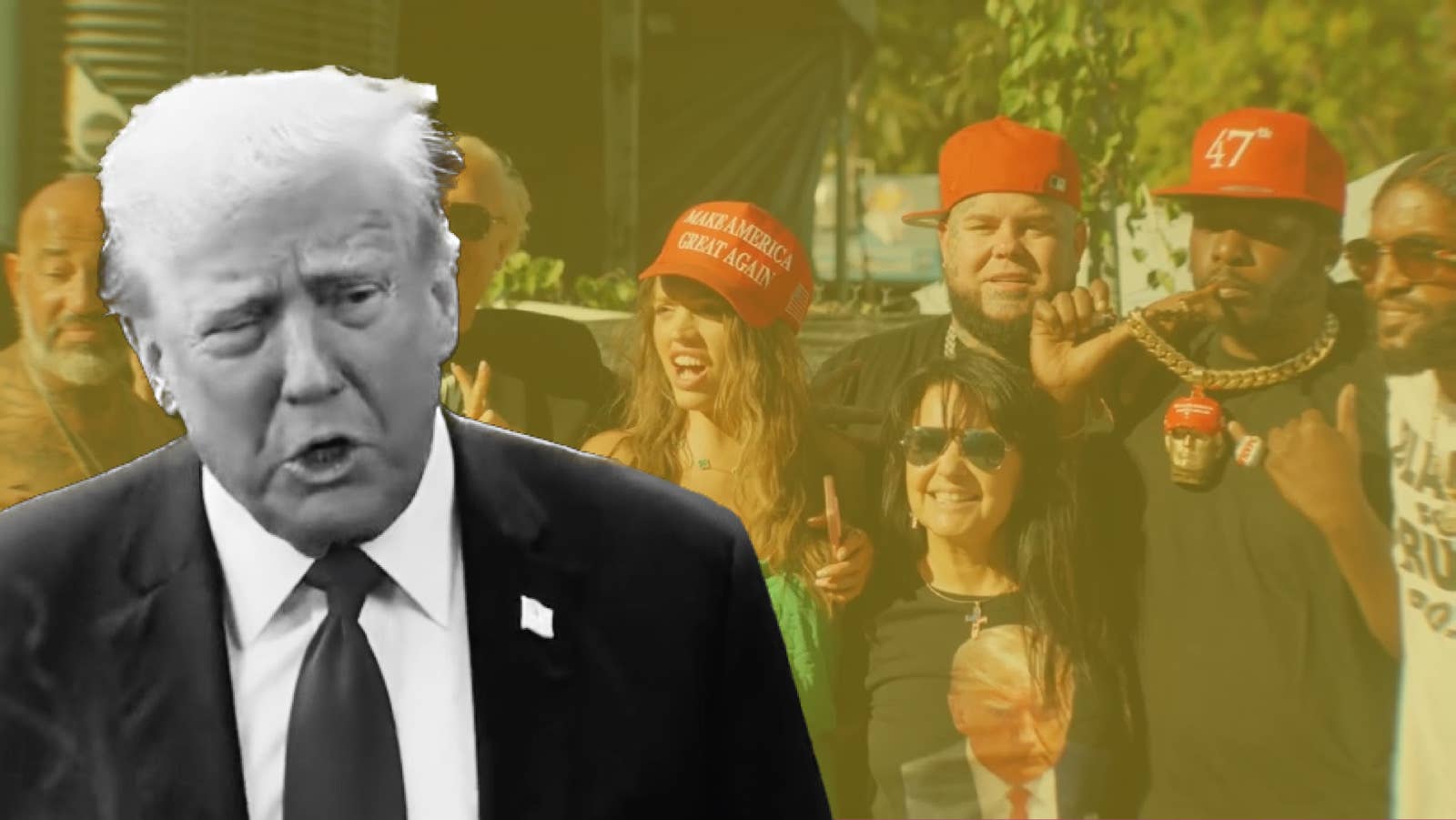 Trump Posts MAGA Rap Video Calling His Black Supporters the N-Word ...