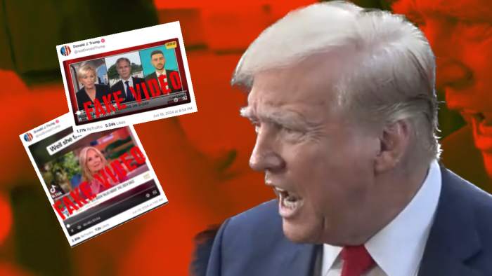 Trump Shared Two Fake Videos, Manipulating 'Morning Joe' and 'The View' Segments - MeidasTouch News