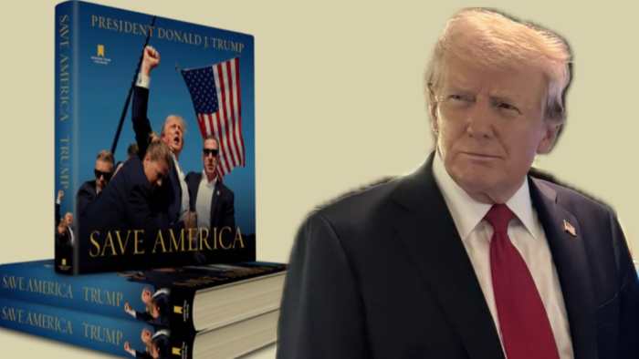 Trump Releases New Book With Assassination Attempt Photo on the Cover ...