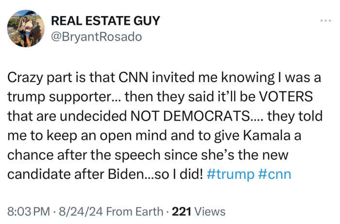 Pro-Trump "Undecided" Panelist Says CNN Knew He Supported Trump ...