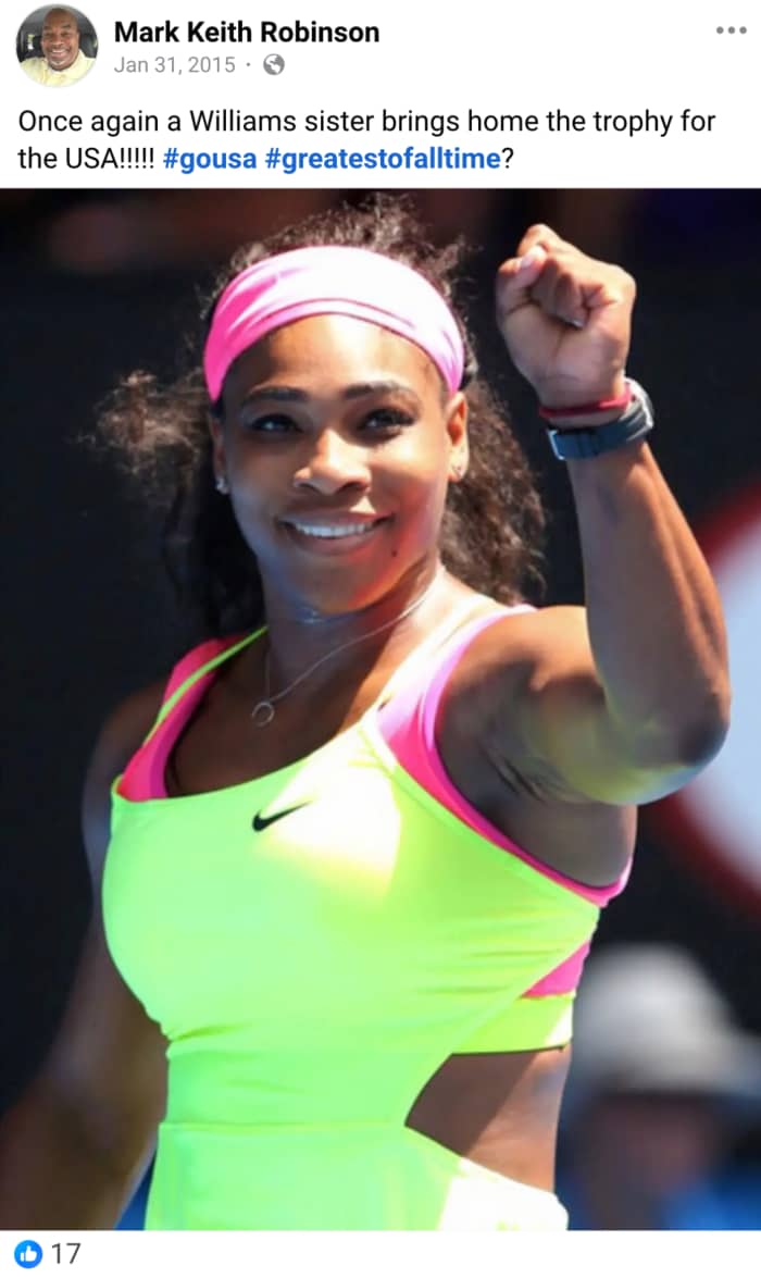 Mark Robinson Made Comments About Serena Williams’ Butt, Hotness - MeidasTouch News