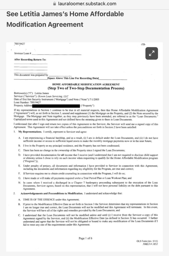 Trump Posts Article Doxing New York Attorney General Letitia James ... Trump Posts Article Doxing New York Attorney General Letitia James ...