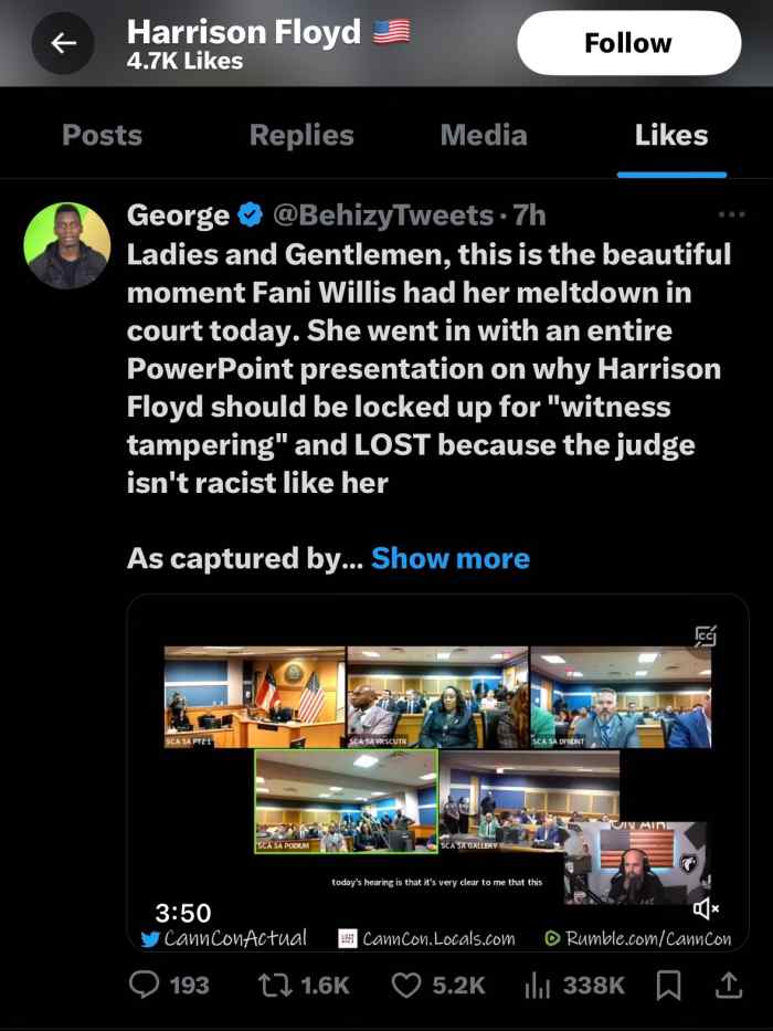 Did Trump Co-Defendant Harrison Floyd Just Violate his Modified Bond ...