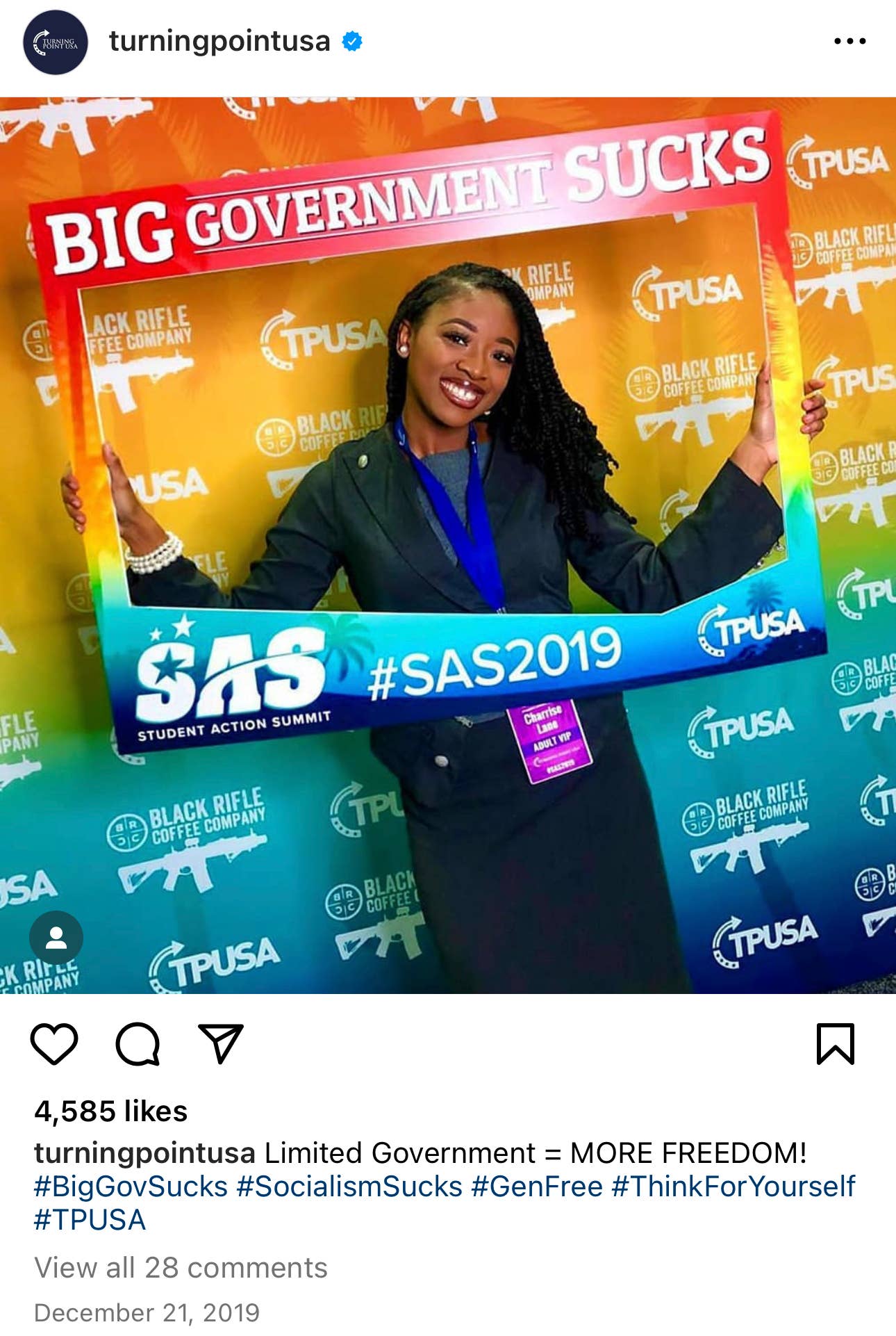 Former TPUSA Ambassador: Charlie Kirk is "Anti-Black," Hates Anything ...