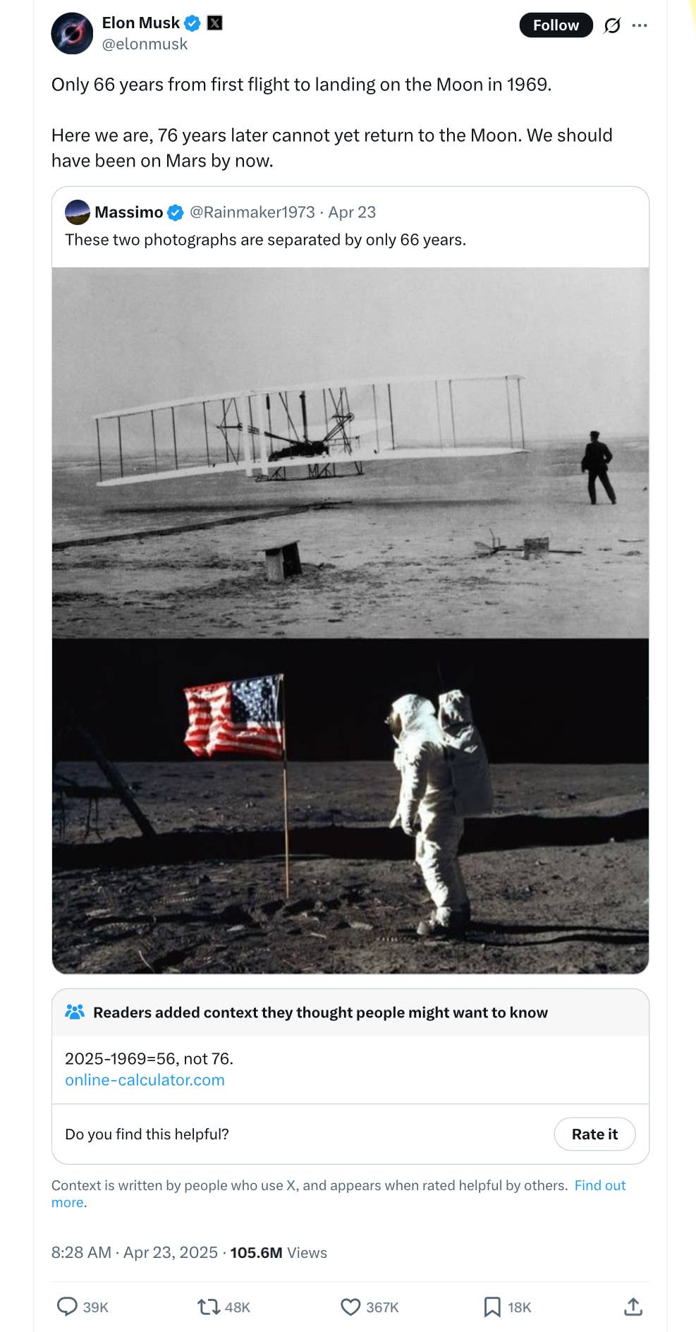 “Super Genius” Elon Musk Hit With Community Note Over Basic Math Error ...