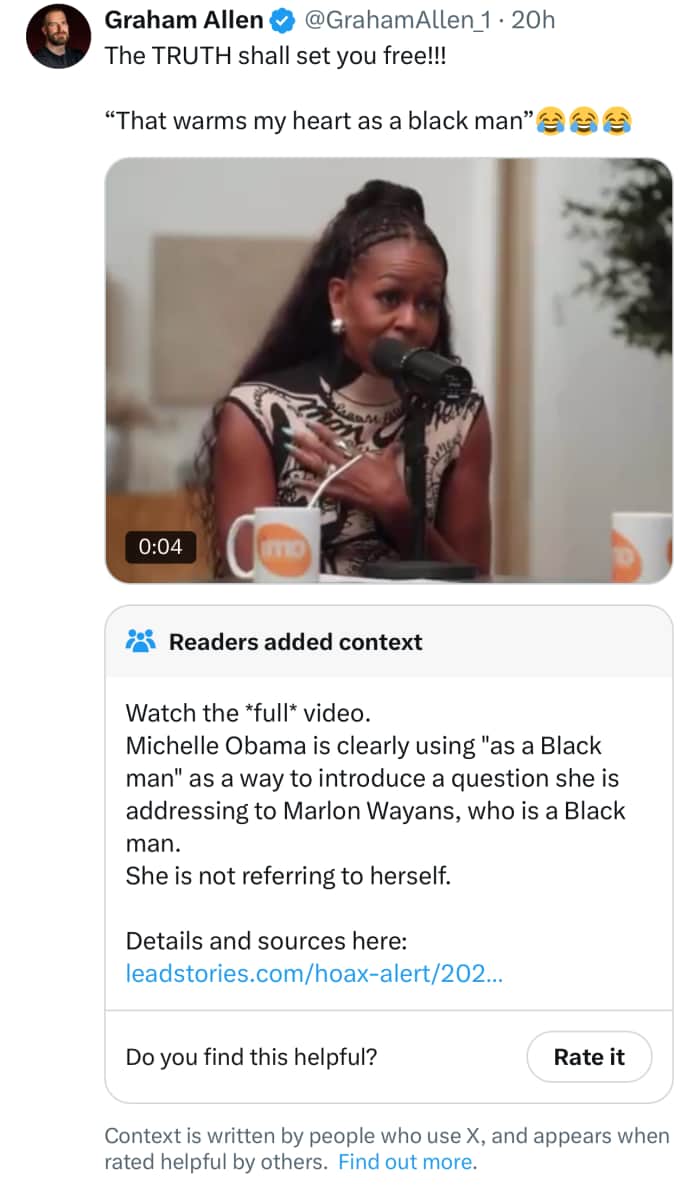 Pete Hegseth's DOD Lackeys Fall for Debunked Michelle Obama "As a Black ...