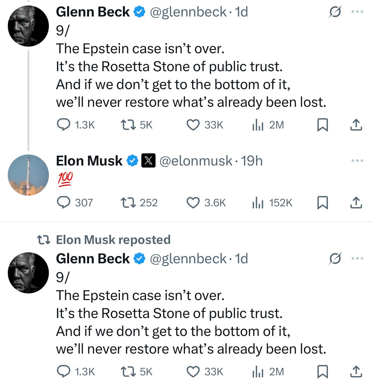 25 Tweets… Elon Musk Continues Attacking Trump Over Epstein Files ...